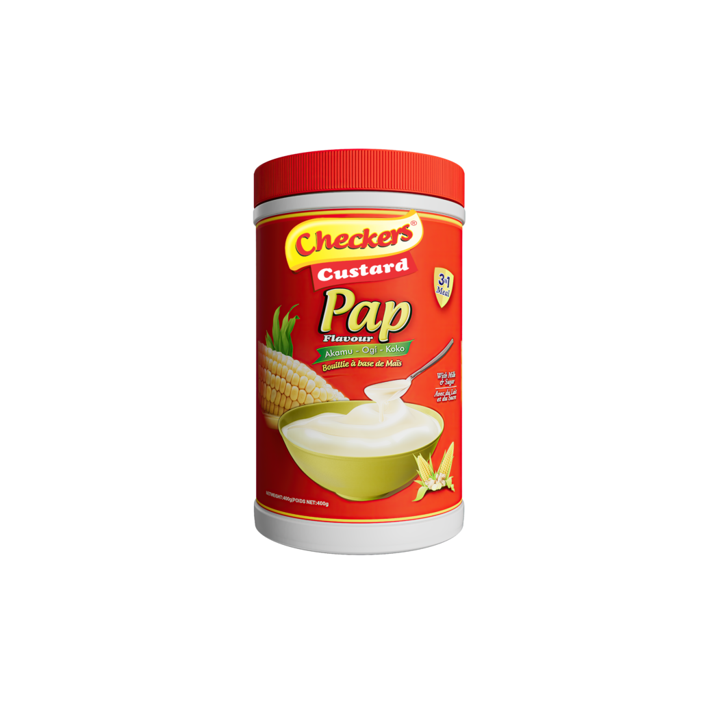 Introducing Checkers Custard Pap 3-in-1
